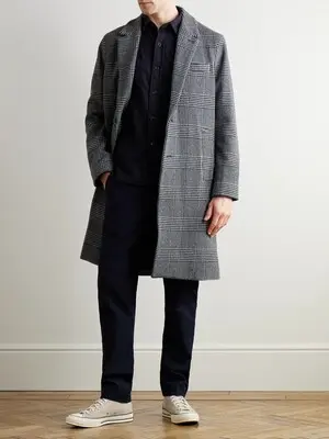 Hartford Percey Wool-blend Flannel Shirt