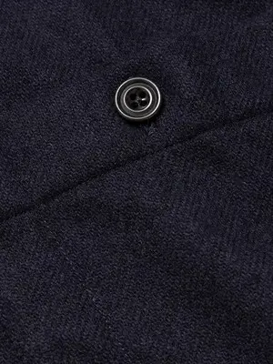 Hartford Percey Wool-blend Flannel Shirt