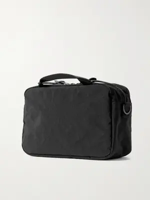 MASTER-PIECE CO Root S Leather-trimmed Nylon Messenger Bag