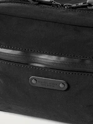 MASTER-PIECE CO Root S Leather-trimmed Nylon Messenger Bag
