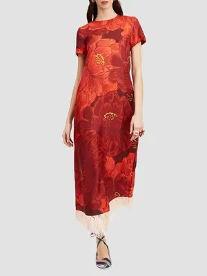 La DoubleJ Swing Dress - Ruby Red