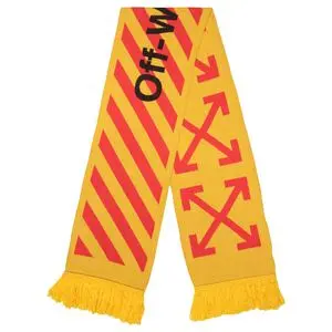 Off-White Arrows Scarf - Yellow/orange
