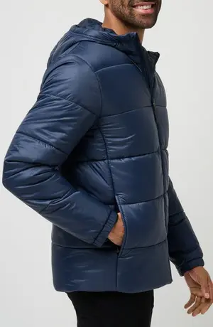Travis Mathew Technical Water Repellent Puffer Jacket