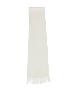REISS Meyer Silk Fringed Scarf