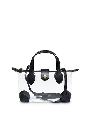 Stoney Clover Lane Clear Pouchette Crossbody - Noir