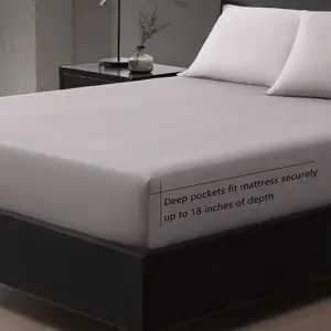 Vera Wang Solid T800 Sateen Cvc Sheet Set - Plum