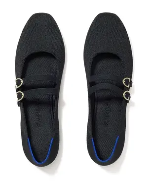 Rothy's The Double Buckle Mary Jane - Black