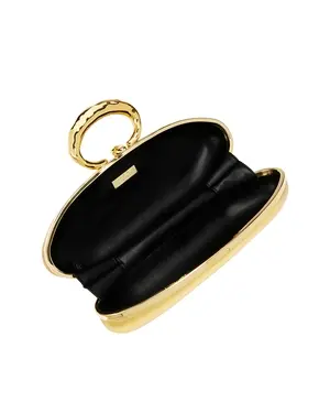 Alexis Bittar Molton Bullet Clutch