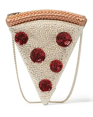 Kate Spade New York Crystal-embellished Pizza Crossbody Bag - Multi