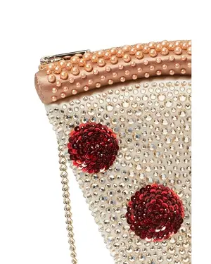 Kate Spade New York Crystal-embellished Pizza Crossbody Bag