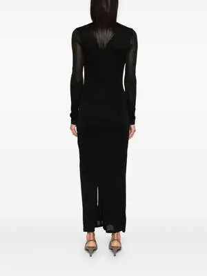 TOTEME Draped V-neck Dress