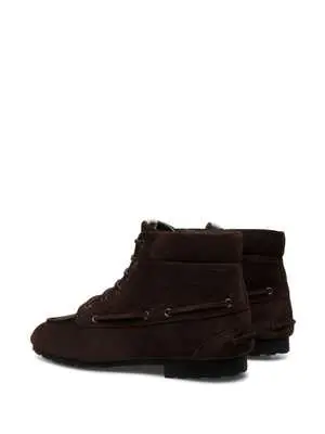 Bally Plume Boots - Brown