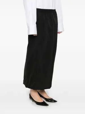 Carven Pencil Midi Skirt - Black
