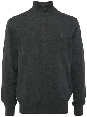 Polo Ralph Lauren Polo Pony Half-zip Jumper - Grey