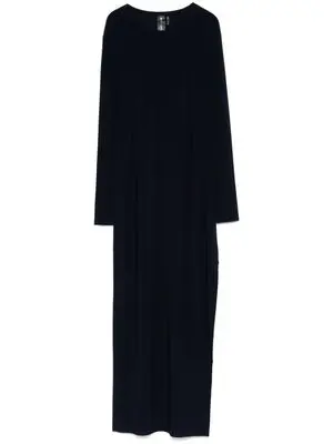 Norma Kamali Side-slit Gown