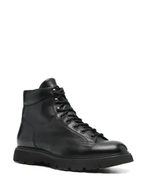 DOUCAL'S Leather Lace-up Boots