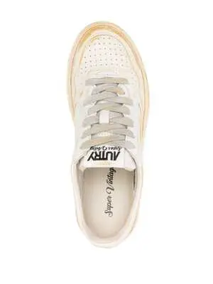 AUTRY Super Vintage Leather Sneakers