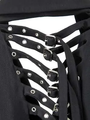 MUGLER Buckled Blazer