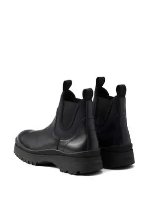 Prada Leather Chelsea Boots