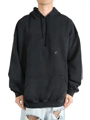 Vetements Textured Sweatshirts Hoodies For Women