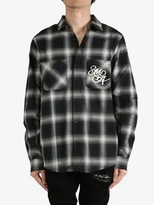 Amiri Logo Flannel Shirt