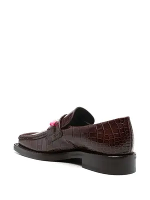 Martine Rose Bead-logo Loafers
