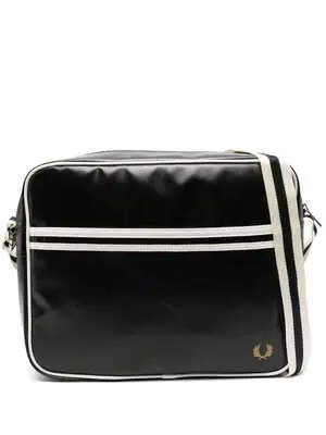 Fred Perry Striped Shoulder Bag