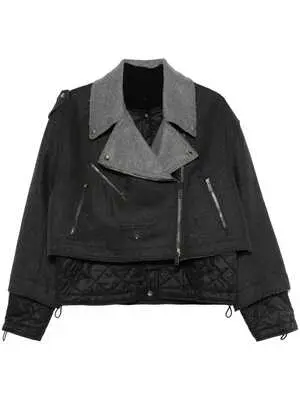 Iceberg Double-layer Biker Jacket