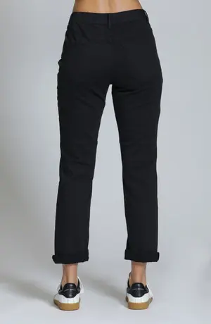 APNY Mid-rise Girlfriend Jeans