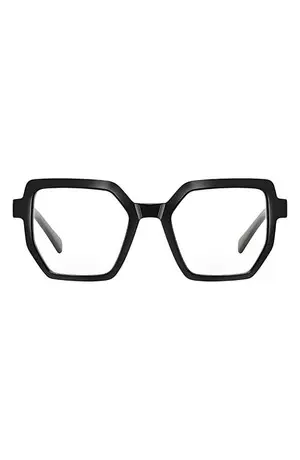 FIFTH & NINTH Monroe Blue Light Blocking Eyeglasses - Black / Clear