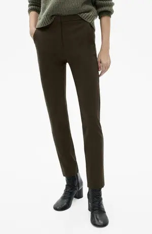 Mango Crop Skinny Pants