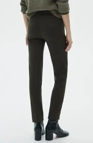 Mango Crop Skinny Pants