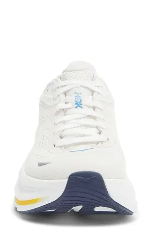 HOKA® Bondi Running Shoe - White/grout