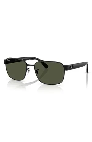 Ray-ban 61mm Square Sunglasses - Black