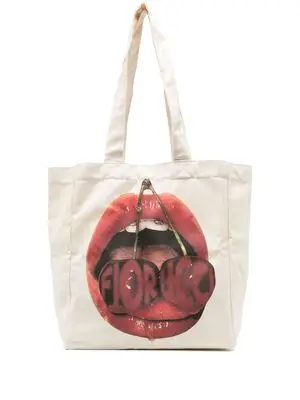 Fiorucci Graphic-printed Tote Bag