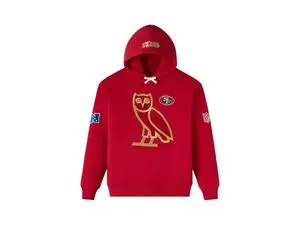 OVO OVO X NFL San Francisco 49ers Icon Team Hoodie - Red
