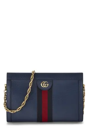 Gucci Ophidia Shoulder Bag - Navy