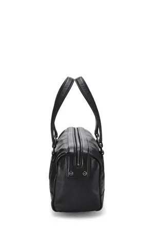 Chanel Caviar Chocolate Bar Boston Bag