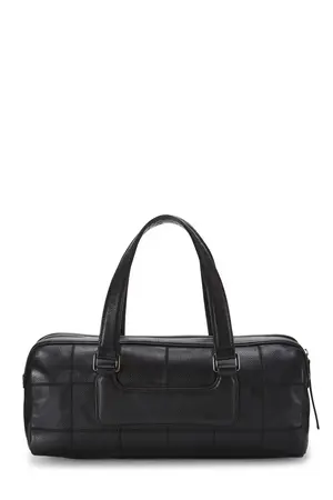 Chanel Caviar Chocolate Bar Boston Bag
