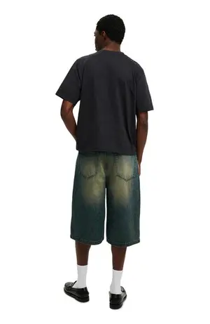 COTTON ON Super Baggy Denim Shorts - Y2k Washed Blue