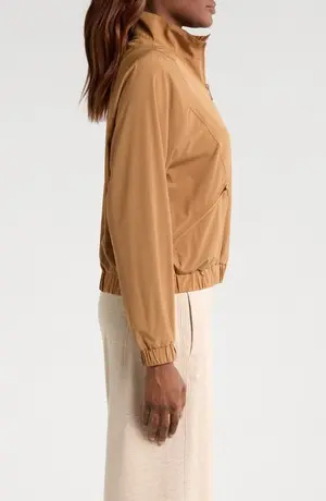 Travis Mathew Travel Day Zip Jacket - Chestnut