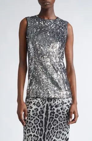 Dolce & Gabbana Sequined Tops