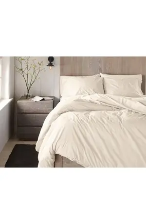 COYUCHI 300 Thread Count Organic Cotton Percale Pillowcases - Undyed