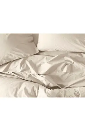 COYUCHI 300 Thread Count Organic Cotton Percale Pillowcases - Undyed