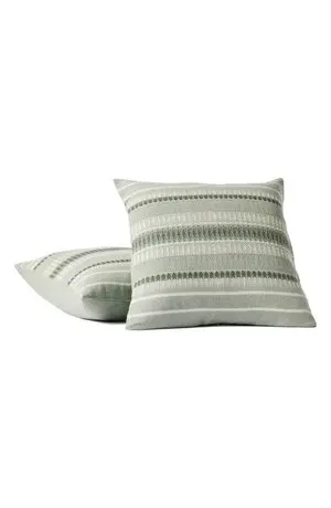 COYUCHI Coast Organic Cotton Pillow Cover - Sage