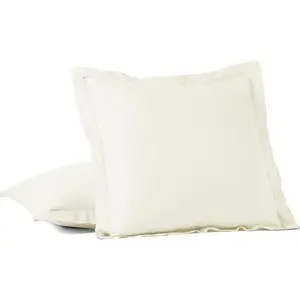 COYUCHI 300 Thread Count Organic Cotton Percale Pillow Sham - Undyed