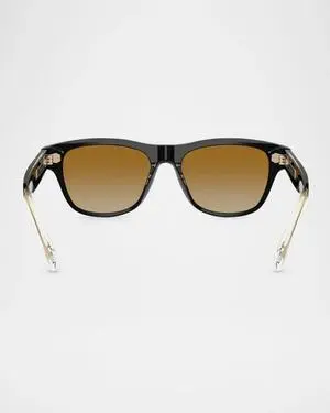 Brunello Cucinelli Rectangular Sunglasses