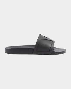 Valentino Garavani Coolslide Sandals - Black
