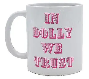MARY PHILLIPS DESIGNS Mary Phillips In Dolly We Trust Coffee Mug - One-color
