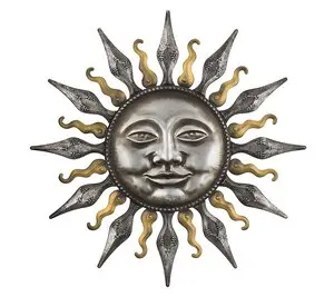 REGAL ART & GIFT Metallic Sun Wall Decor 30 - One-color